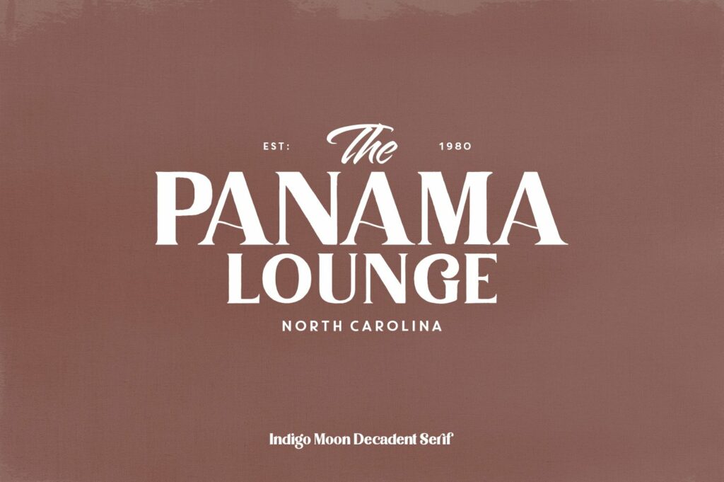 Indigo Moon Decadent Serif – MasterBundles