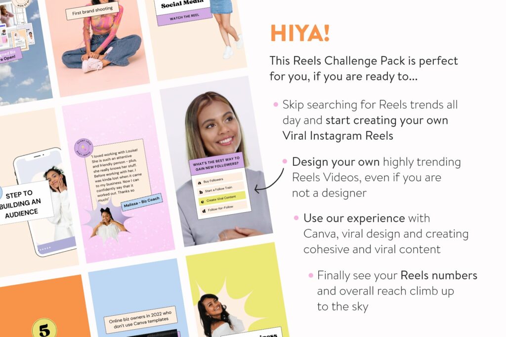 Instagram Reels Challenge Templates – MasterBundles
