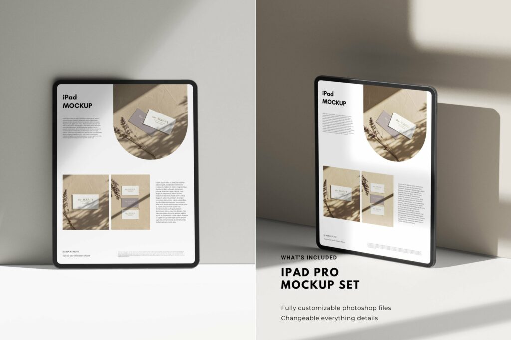 Minimal iPad Mockup – MasterBundles