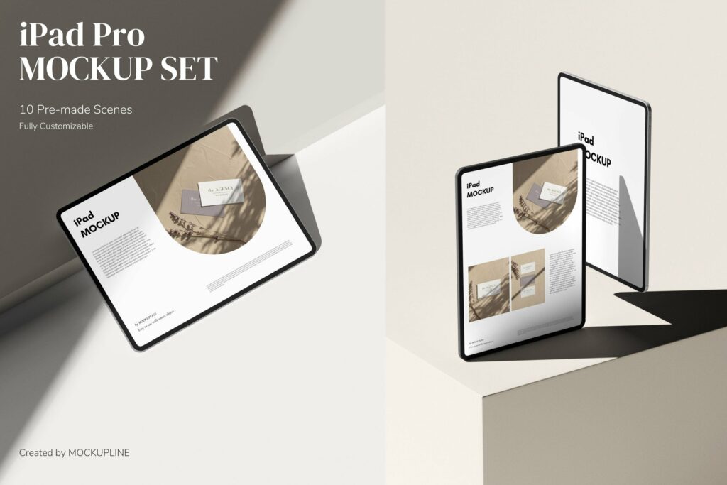 Minimal iPad Mockup – MasterBundles