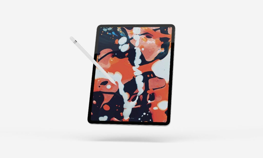 Floating iPad iPhone Device Mockups – MasterBundles