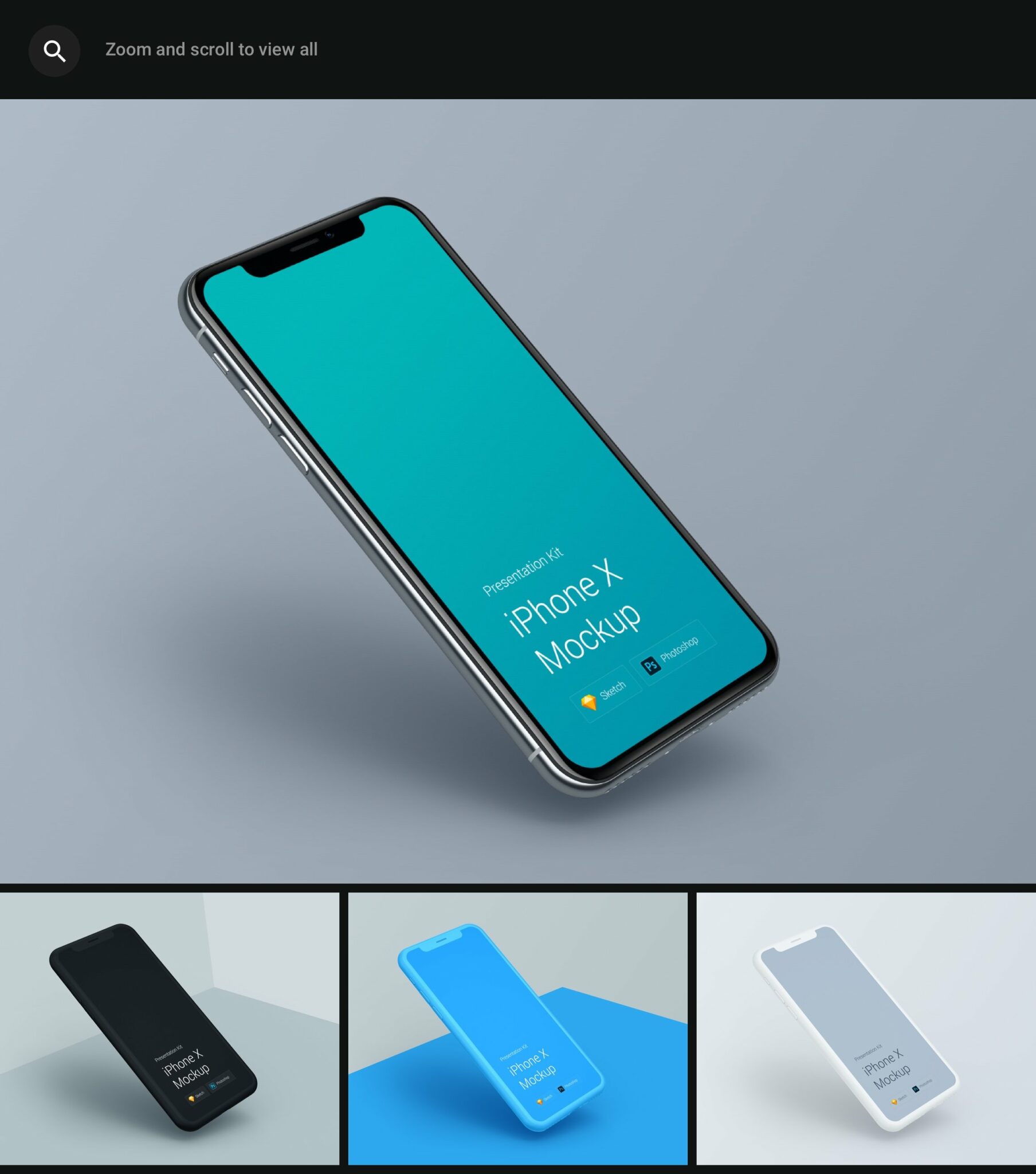 iPhone X Mockups | Presentation Kit – MasterBundles