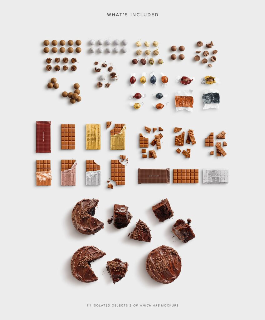 Chocolate Treats Scene Creator – MasterBundles