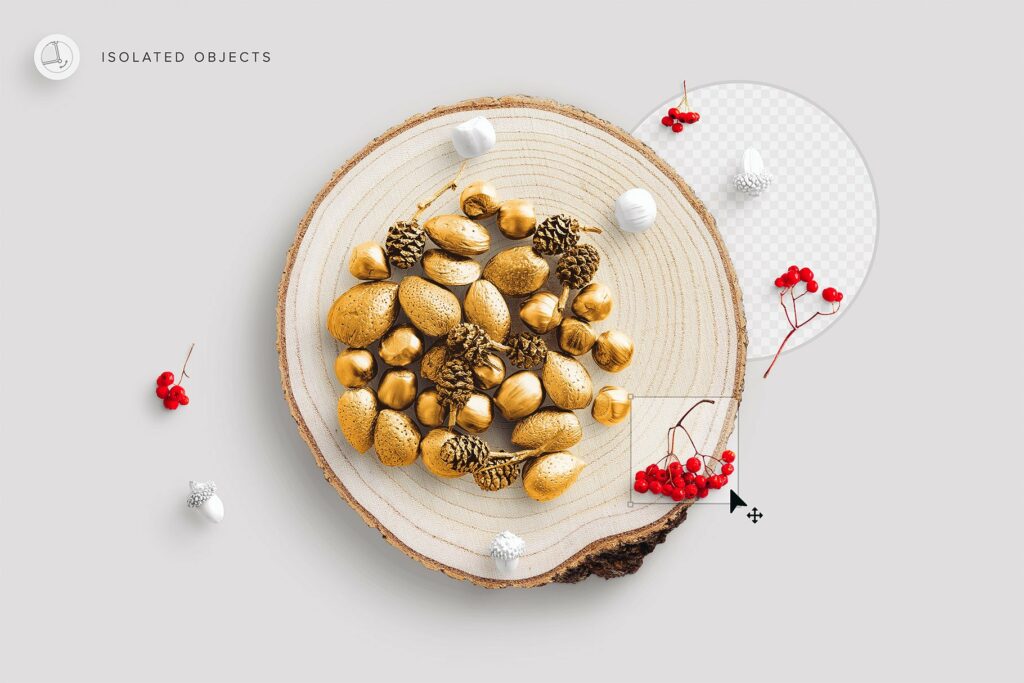 Winter Nature Elements Scene Creator – MasterBundles