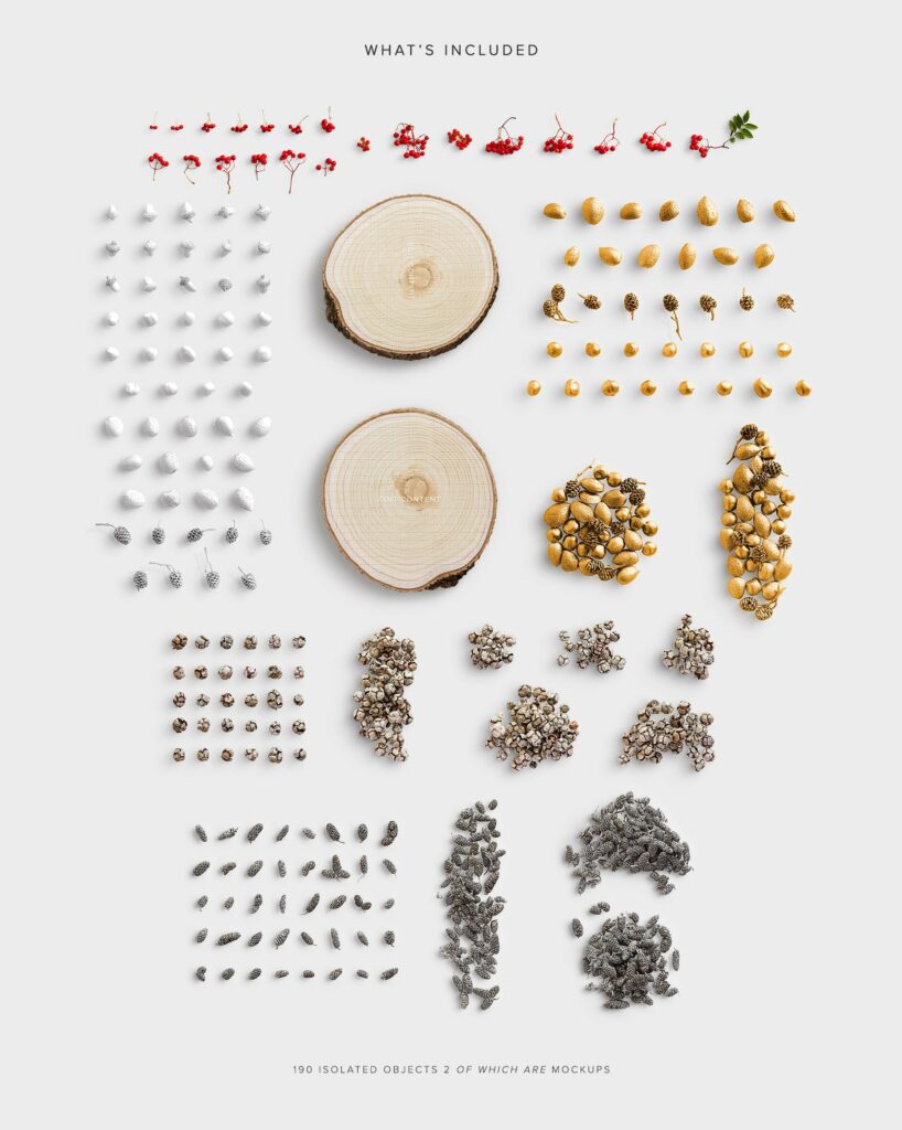 Winter Nature Elements Scene Creator – MasterBundles