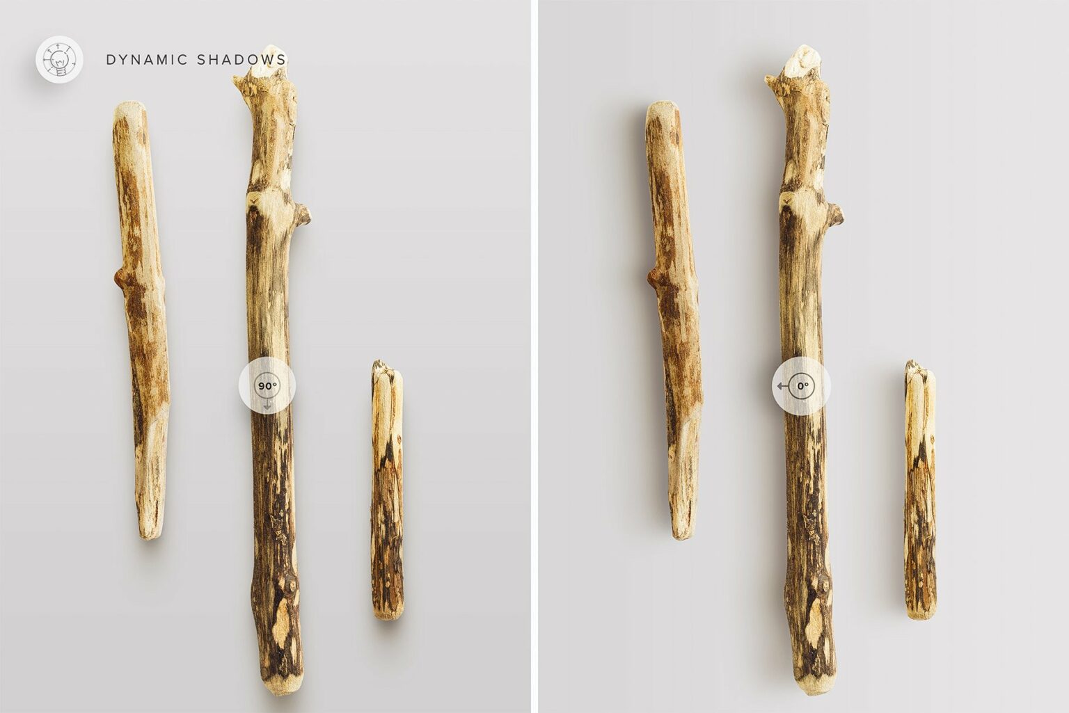 Wooden Nature Sticks Scene Creator – MasterBundles