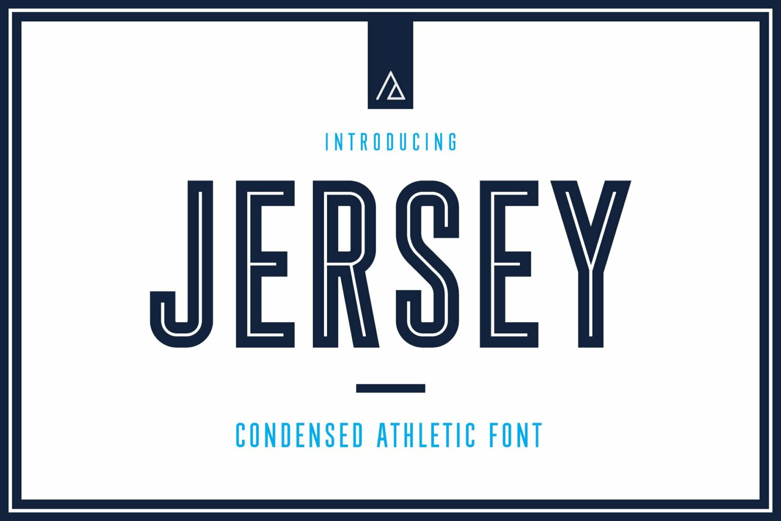 Jersey - Condensed Athletic Font – MasterBundles