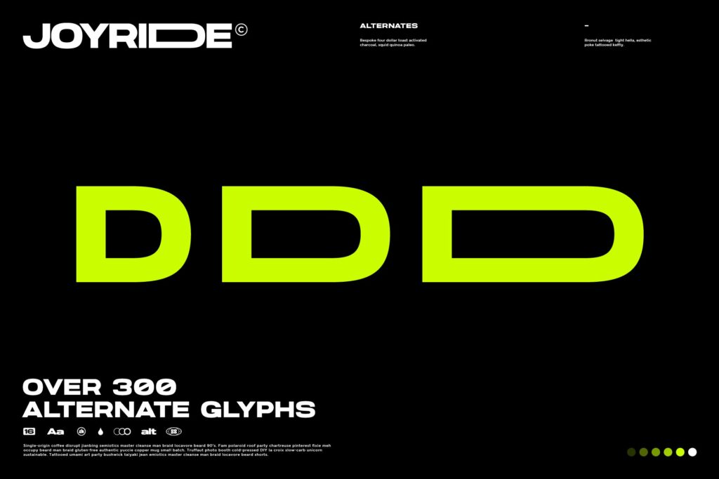 Joyride Extended Typeface – MasterBundles