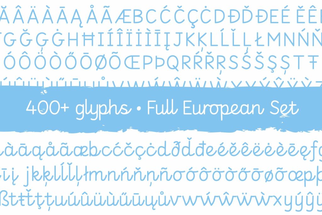 KID CURSIVE | school & teacher font – MasterBundles