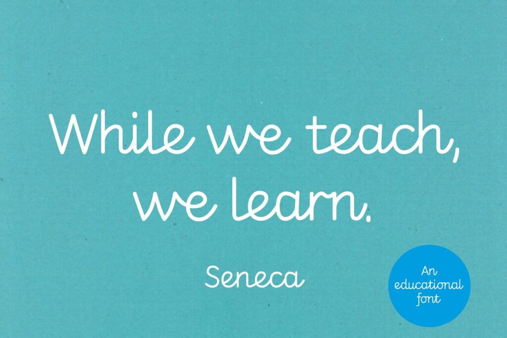 KID CURSIVE | school & teacher font – MasterBundles