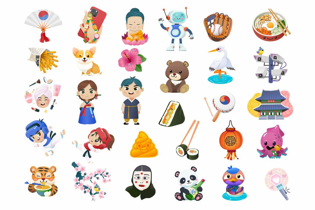 South Korean Culture Elements – MasterBundles