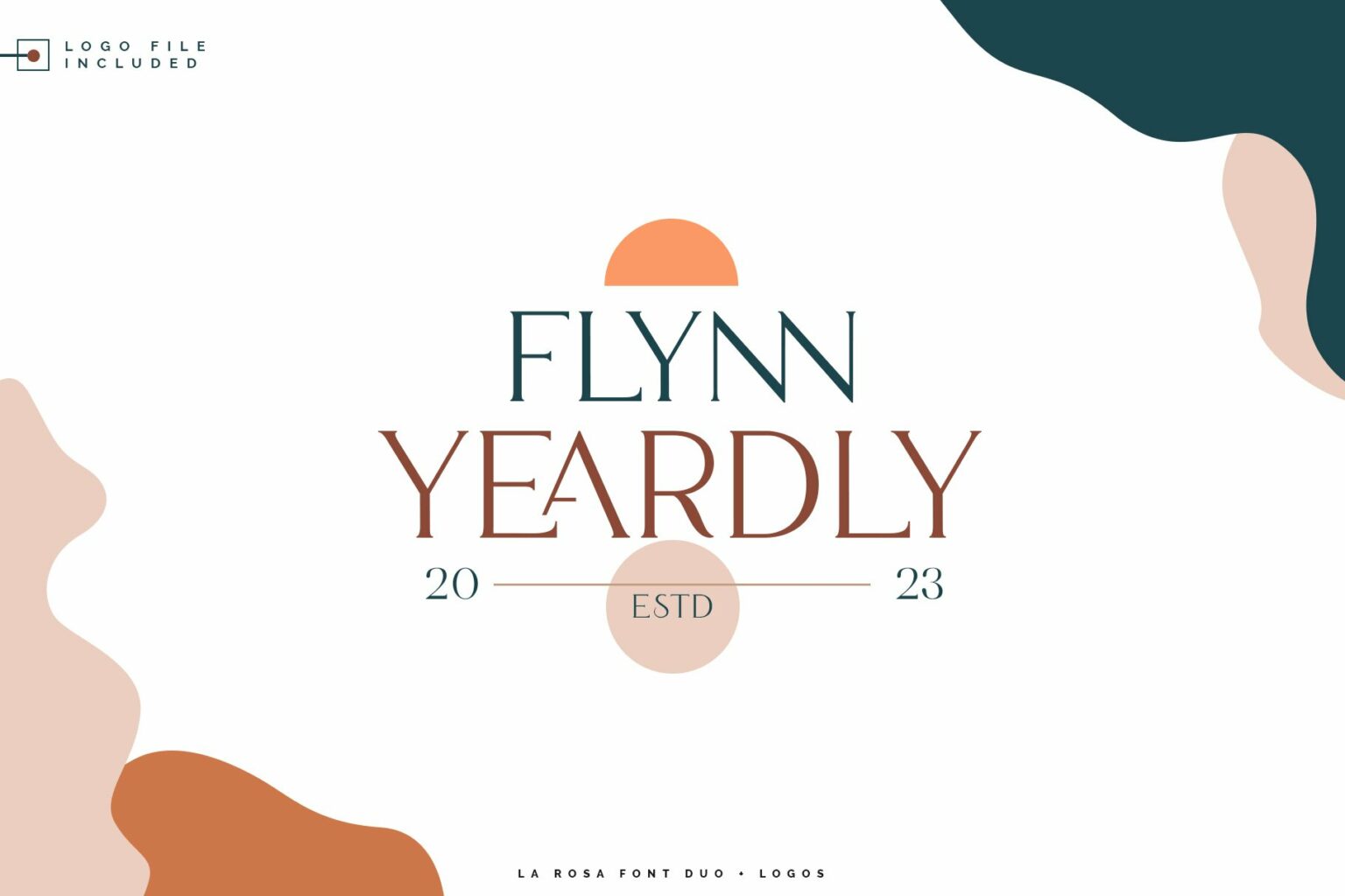 La Rosa Font Duo//Chic Logos – MasterBundles