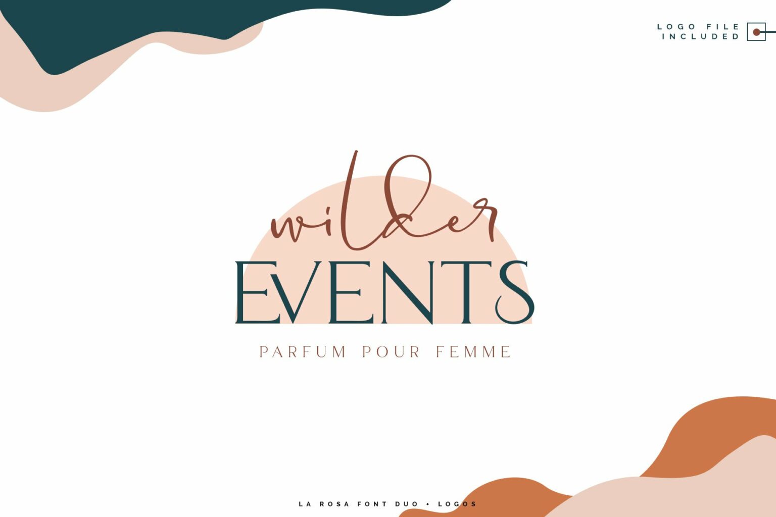 La Rosa Font Duo//Chic Logos – MasterBundles