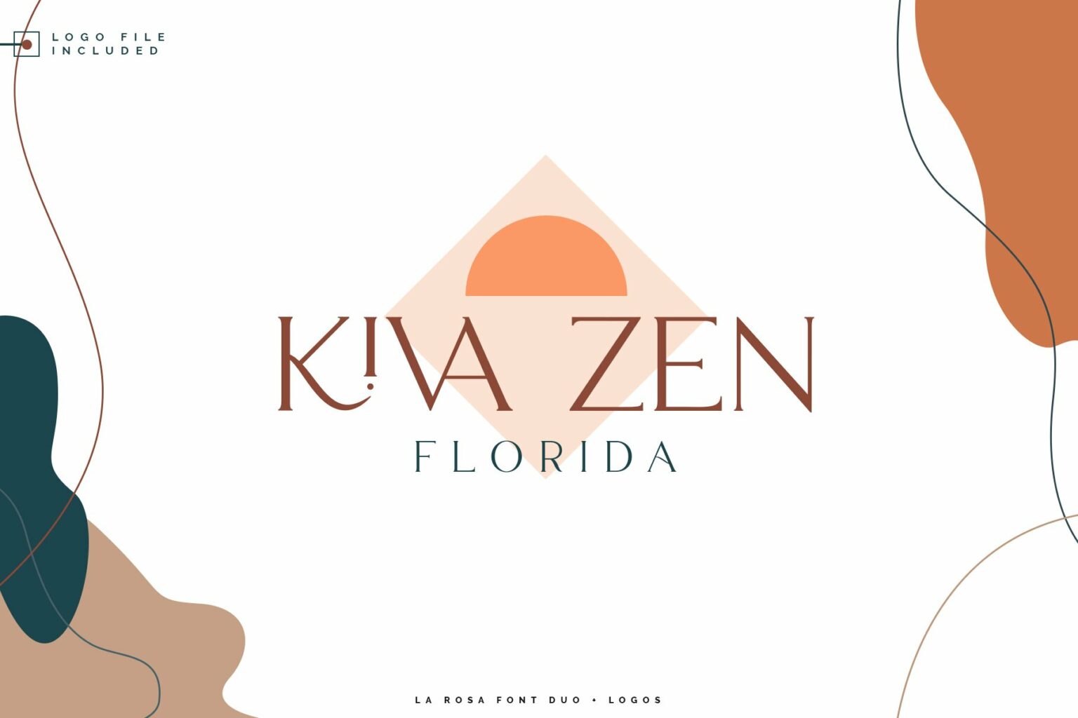 La Rosa Font Duo//Chic Logos – MasterBundles