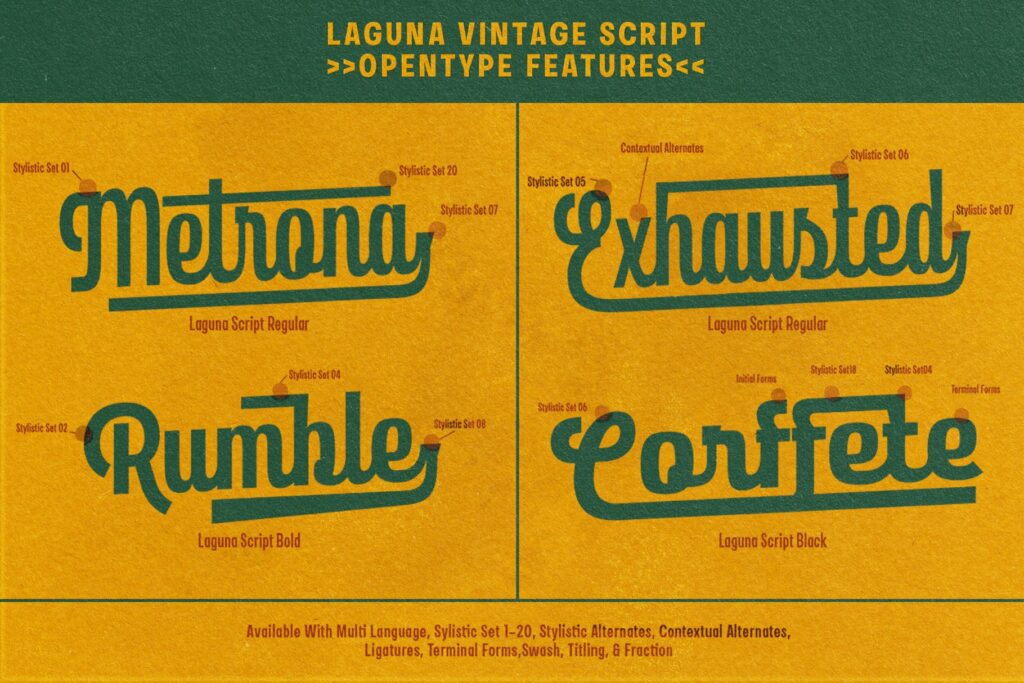 Laguna Vintage Collection – MasterBundles
