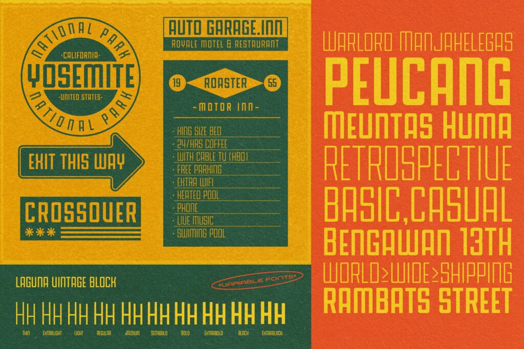 Laguna Vintage Collection – MasterBundles