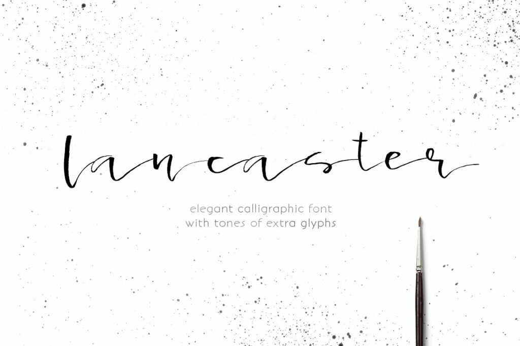 Lancaster - calligraphic font – MasterBundles