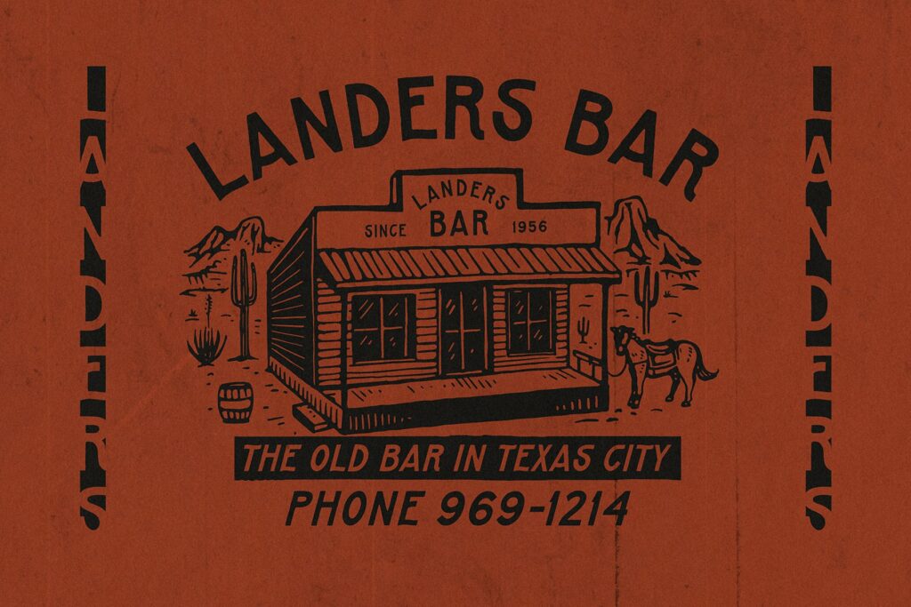 LANDERS DISPLAY TYPEFACE – MasterBundles