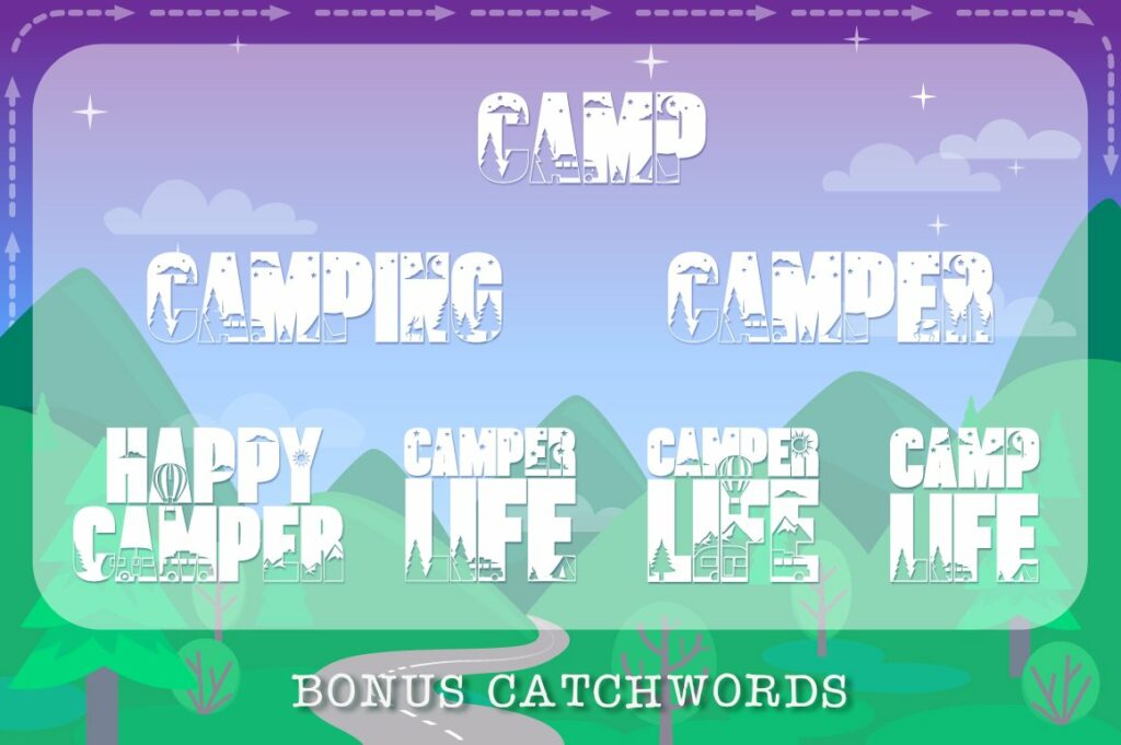 Camping Font - Let's Go Camping – MasterBundles