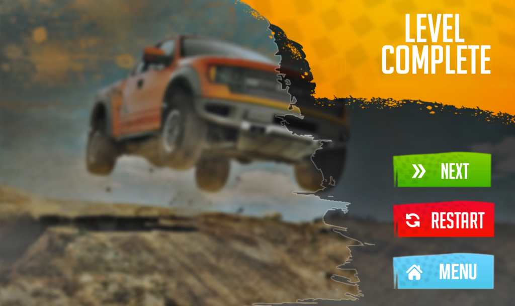 RACING GAME UI KIT | GAME BUTTON TEMPLATE - MasterBundles