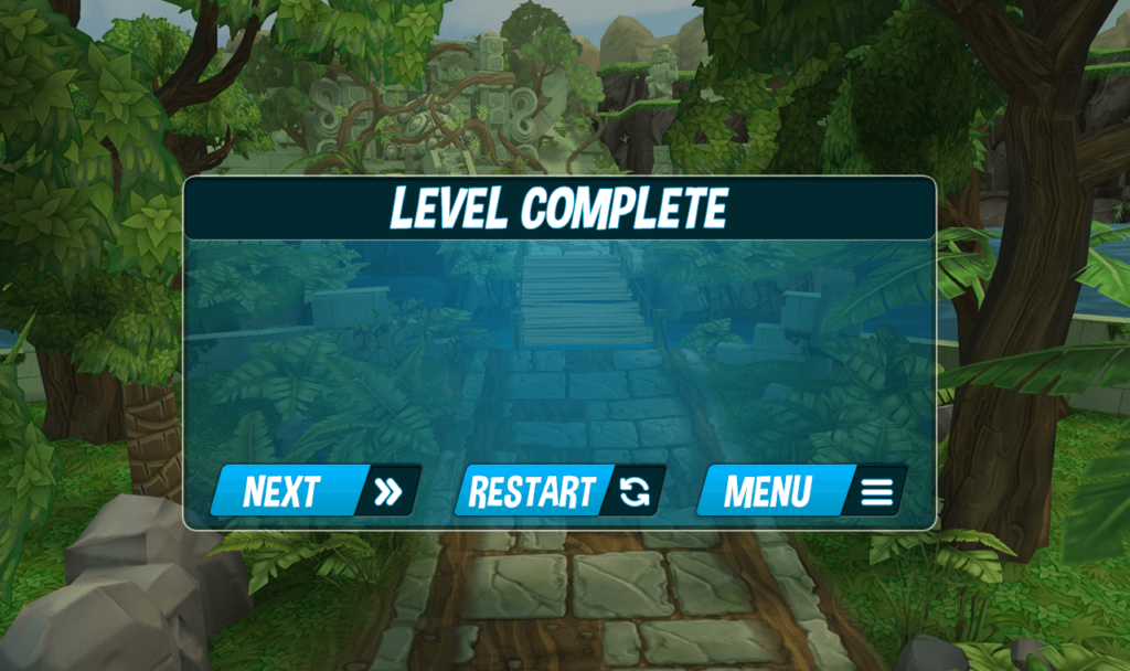 Forest Game UI Editable Template - MasterBundles