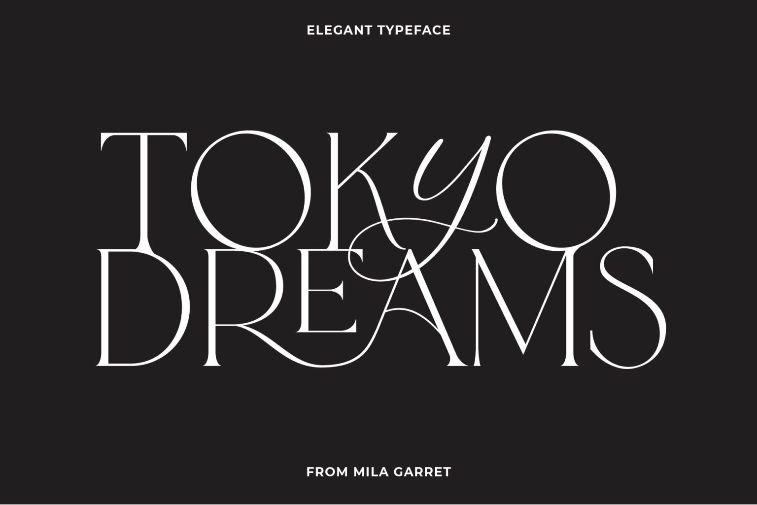 Tokyo Dreams Display Ligature Serif – MasterBundles