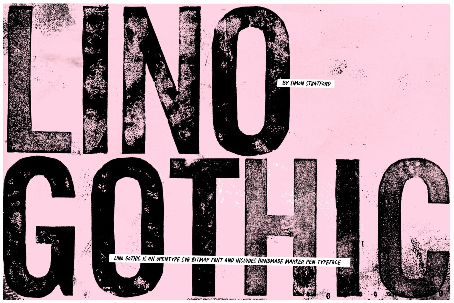 Display Font Lino Gothic – MasterBundles