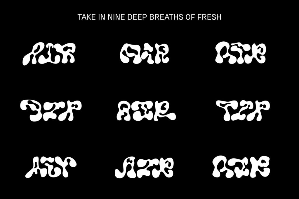 Liquid Type: Wetris Display Font – MasterBundles