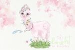 Llama PNG Clipart. Spring Alpaca – MasterBundles