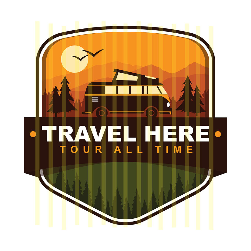 Travel logo - MasterBundles