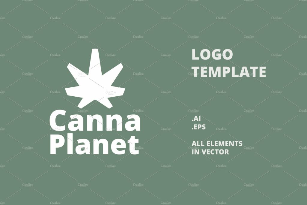 Hemp Leaf Logo – MasterBundles