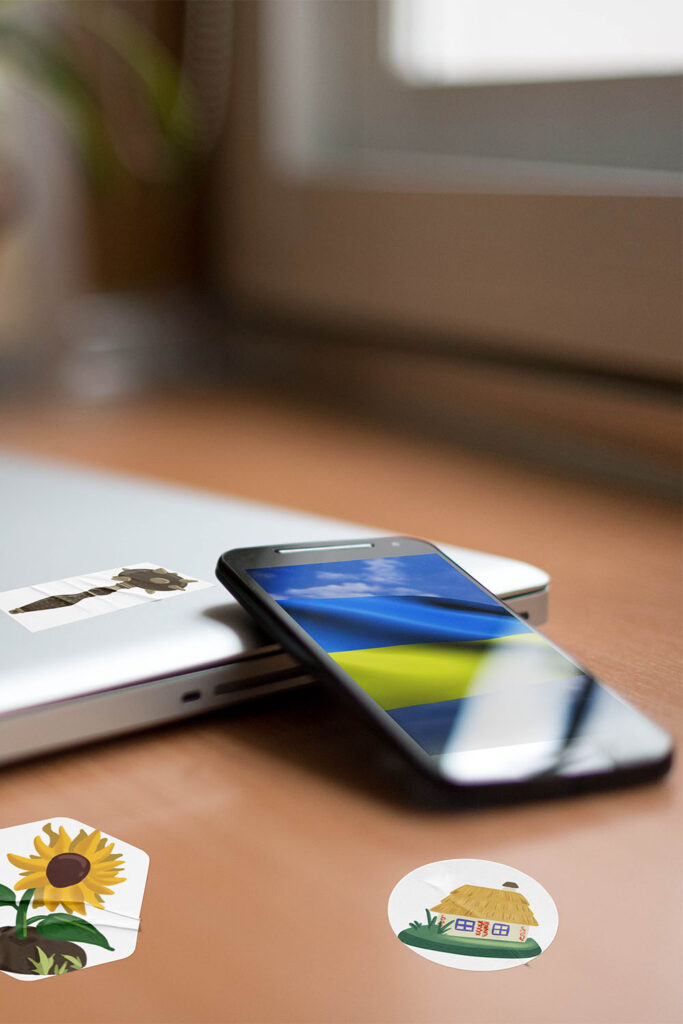 Ukrainian printable stickers - MasterBundles