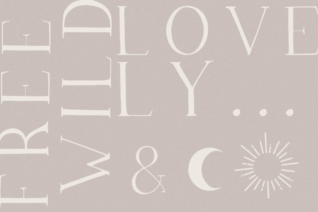 Lunaria - Handmade Serif Font – MasterBundles