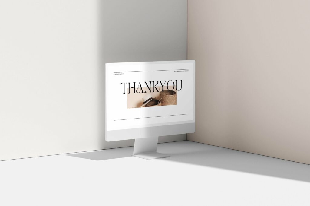 iMac Mockup Set – MasterBundles