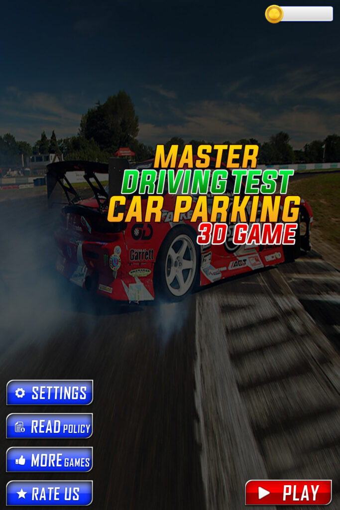 Racing Game UI Buttons Template | Game UI Bundle - MasterBundles