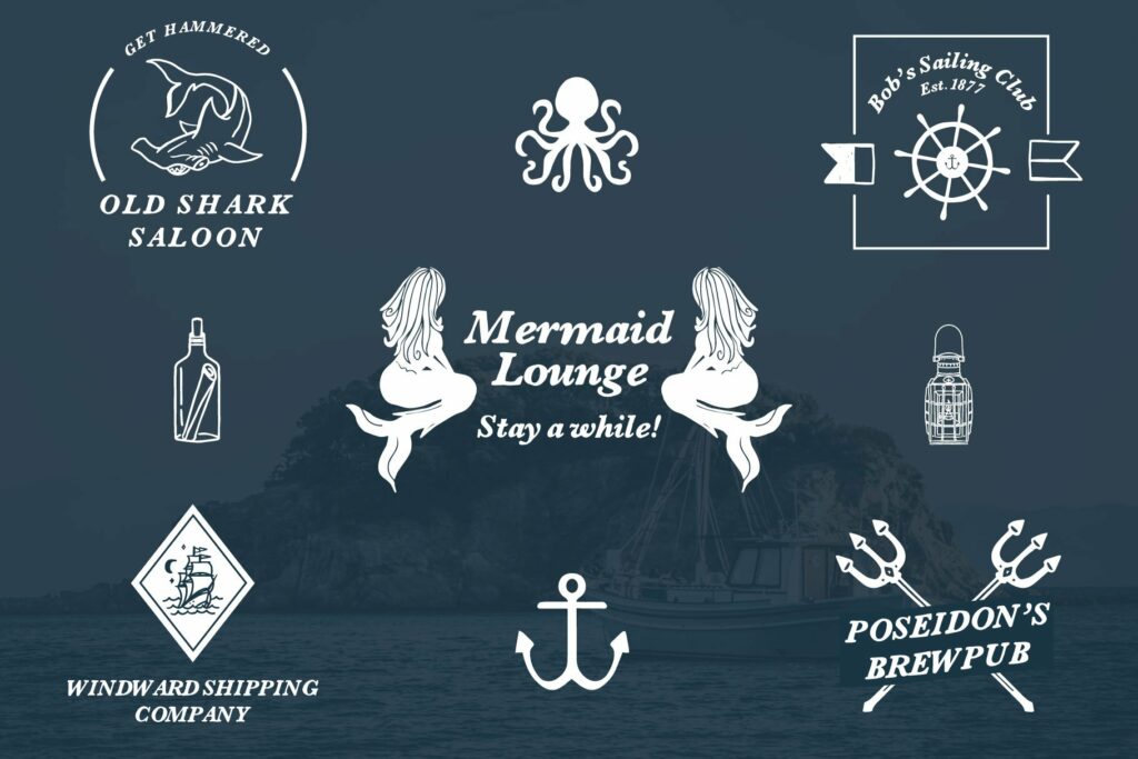 Galley Font + Logo Badges – MasterBundles