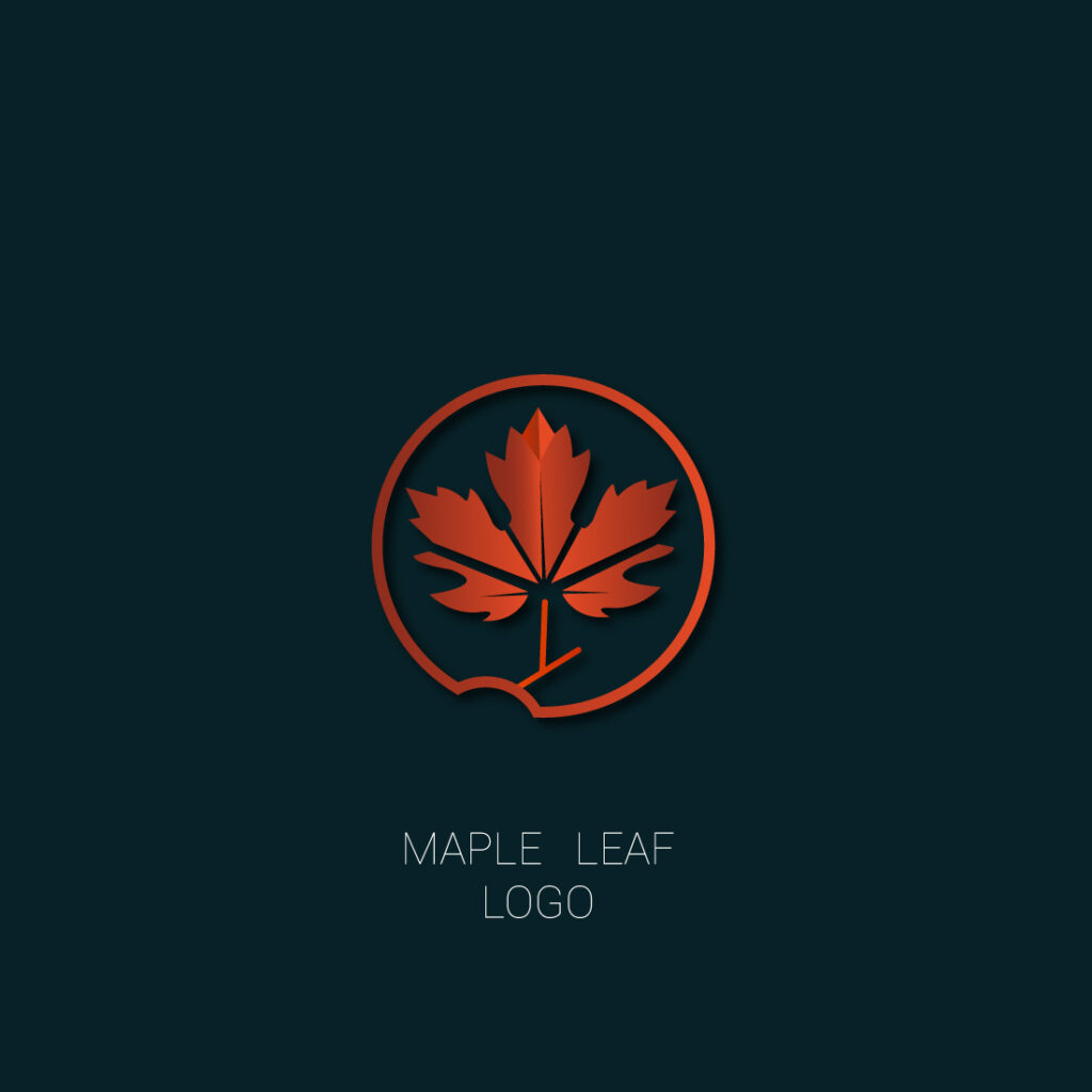 Maple leaf logo - MasterBundles