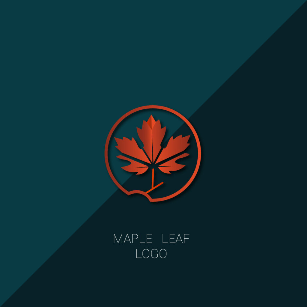 Maple leaf logo - MasterBundles