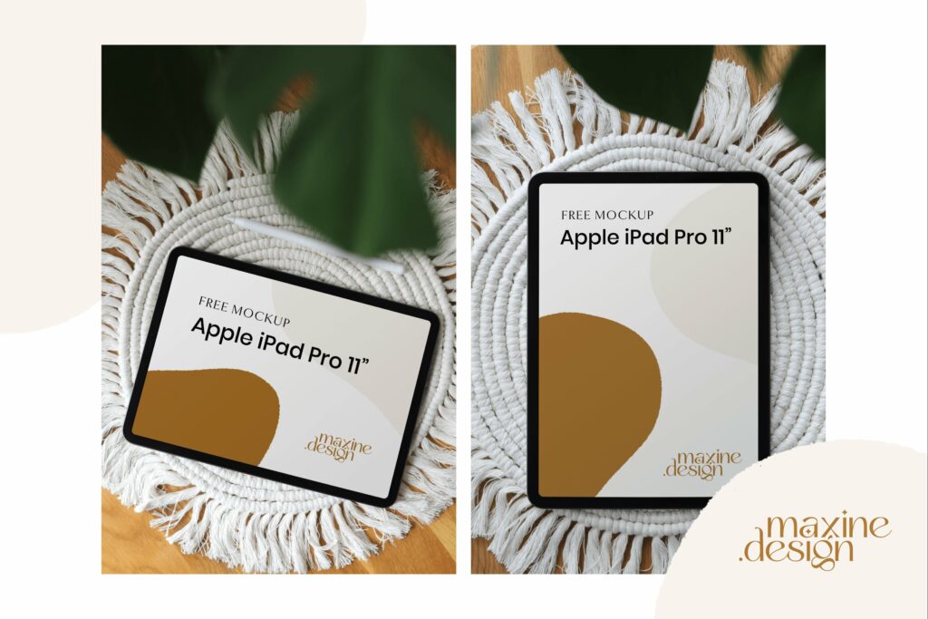 iPad Pro 11" Mockup Collection – MasterBundles