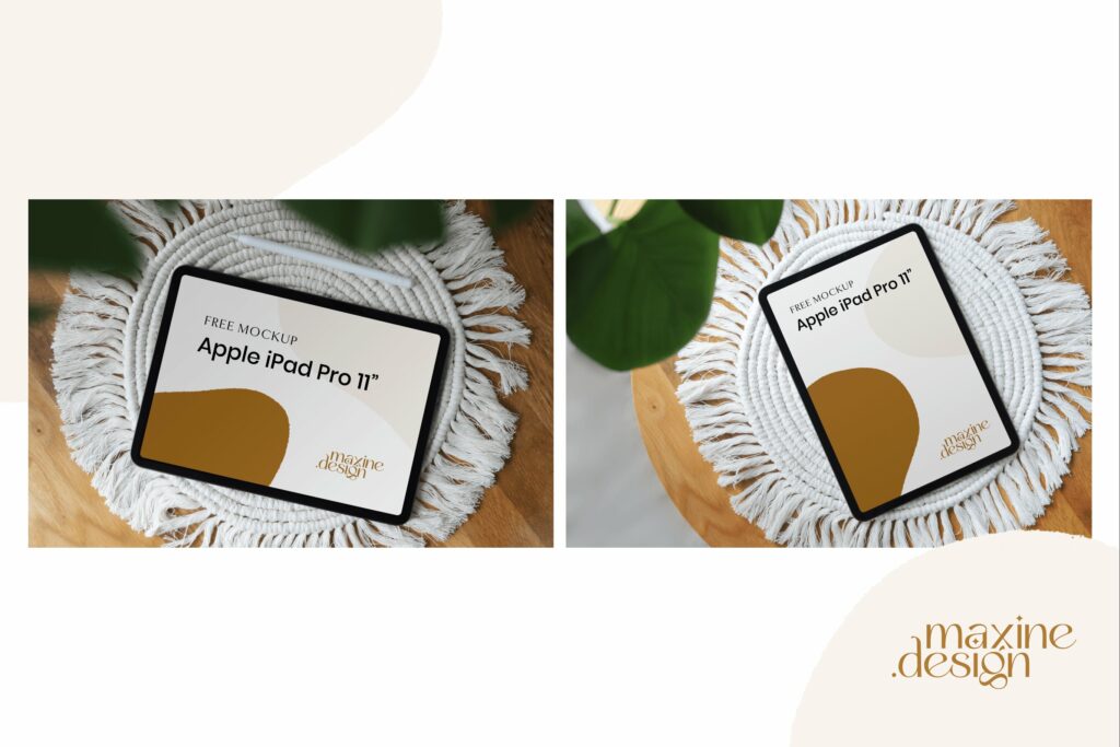 iPad Pro 11" Mockup Collection – MasterBundles