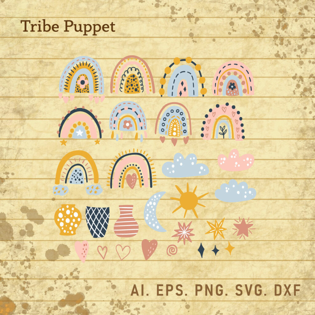 Boho Rainbow 04 - MasterBundles