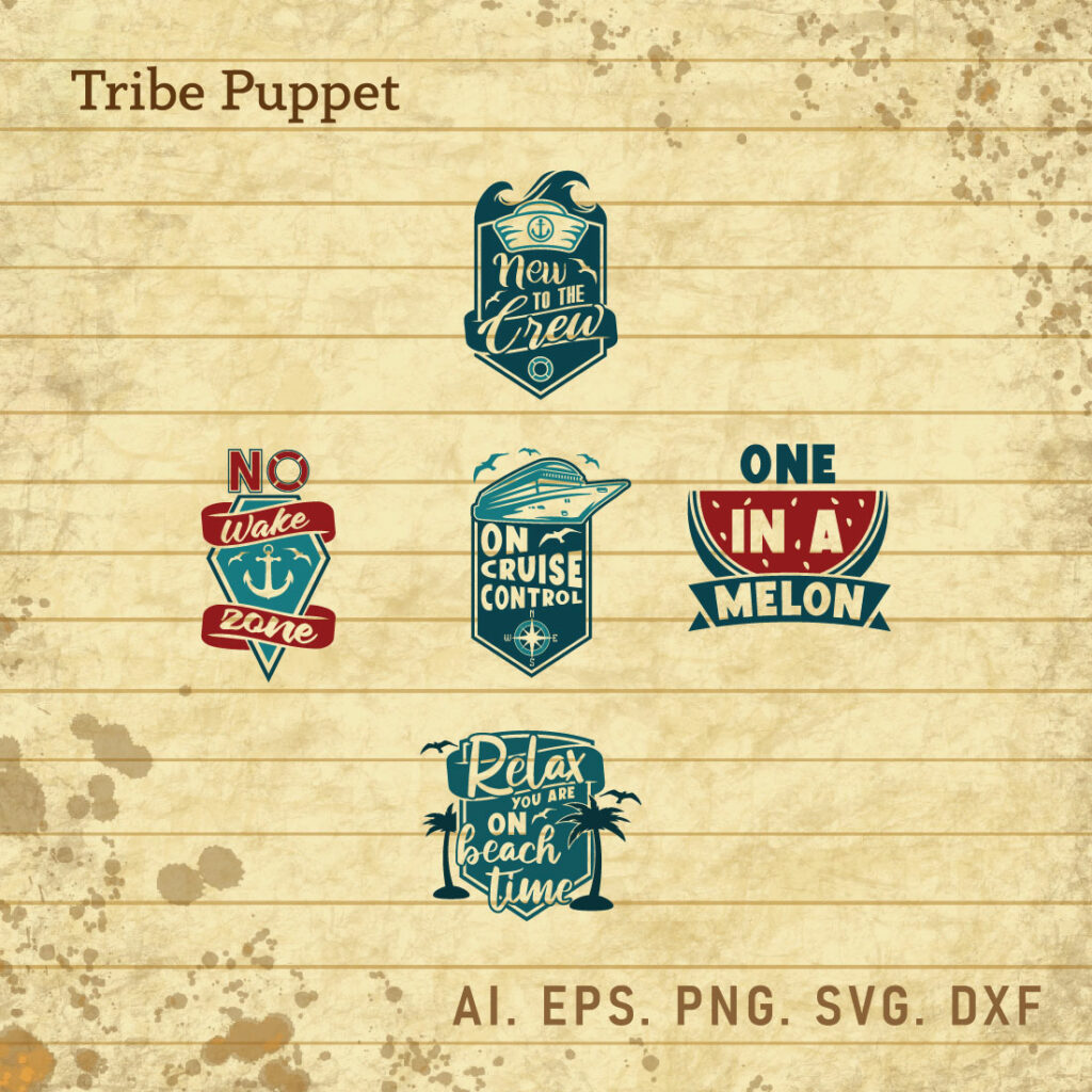 Nautical Typography 05 - MasterBundles