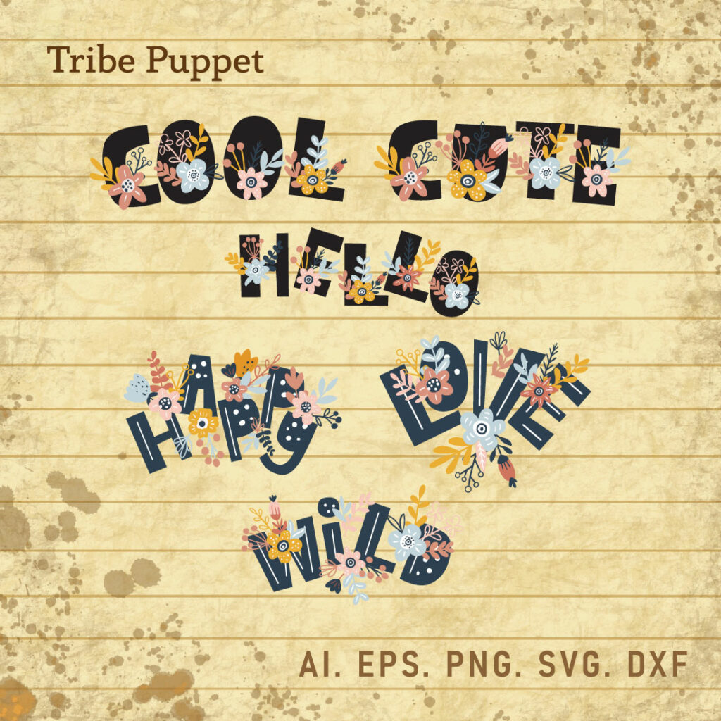 Boho Letter - MasterBundles