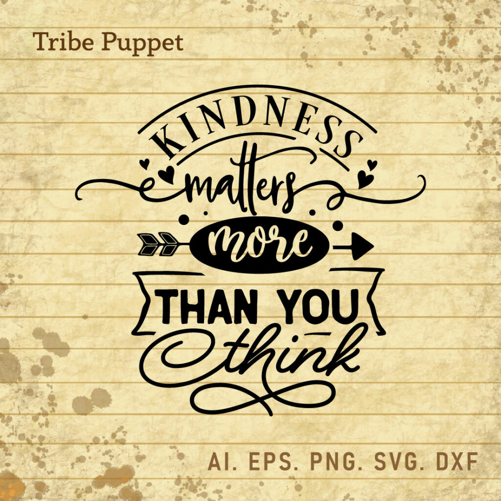 Kindness matters - MasterBundles
