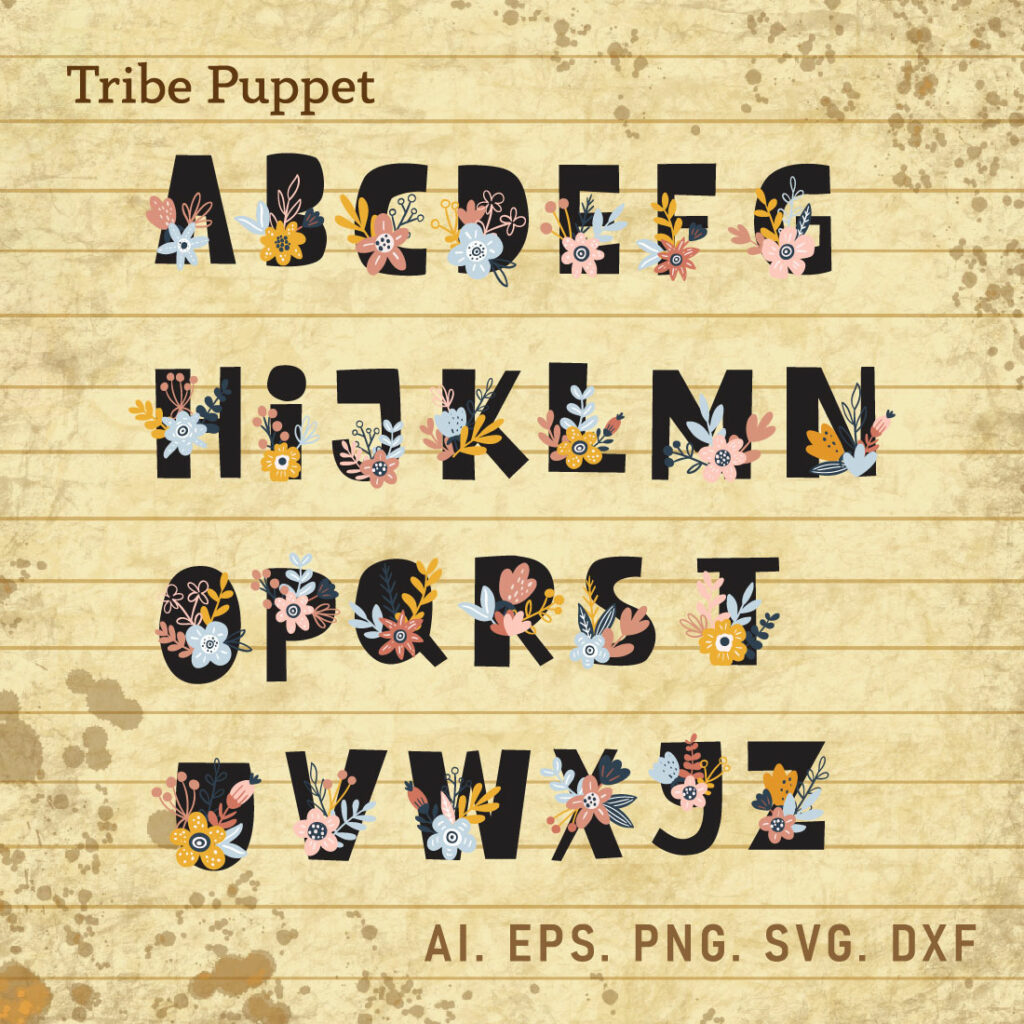 Boho Letter - MasterBundles