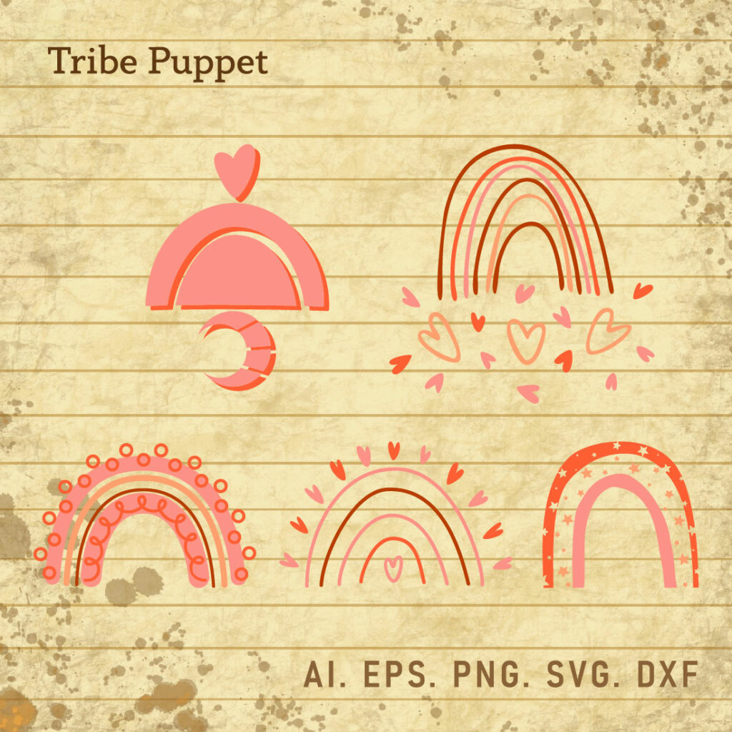 Boho Rainbow - MasterBundles