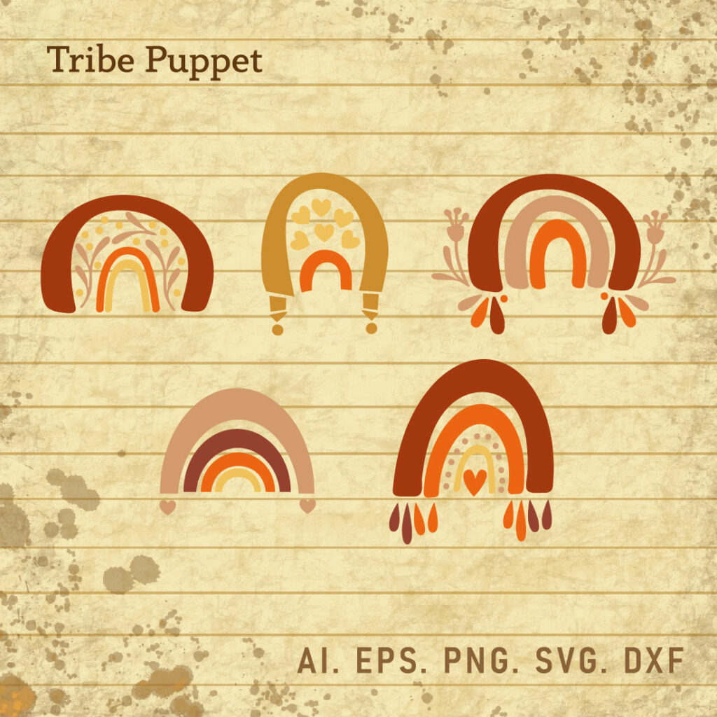 Boho Rainbow 02 - MasterBundles