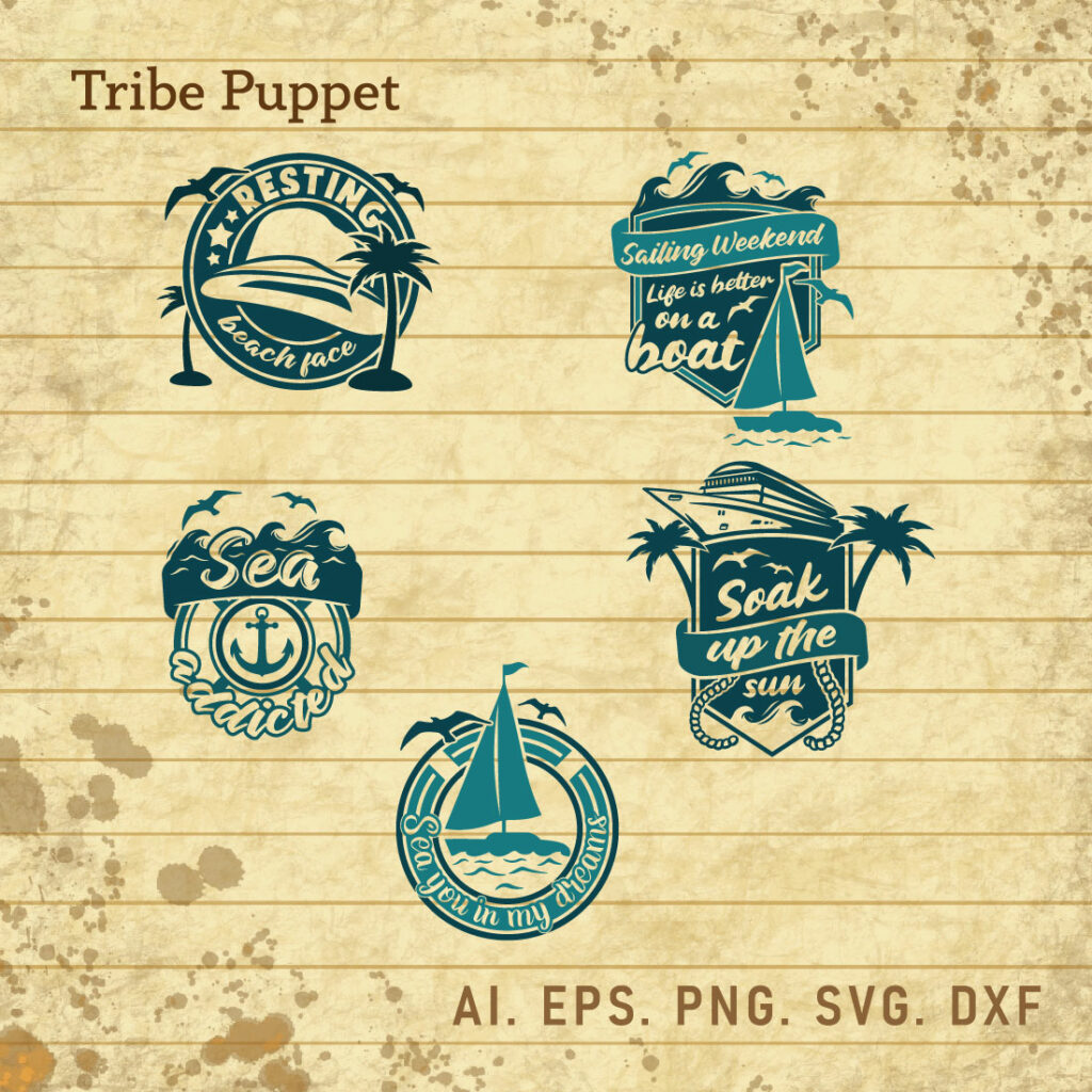 Nautical Typography 06 - MasterBundles