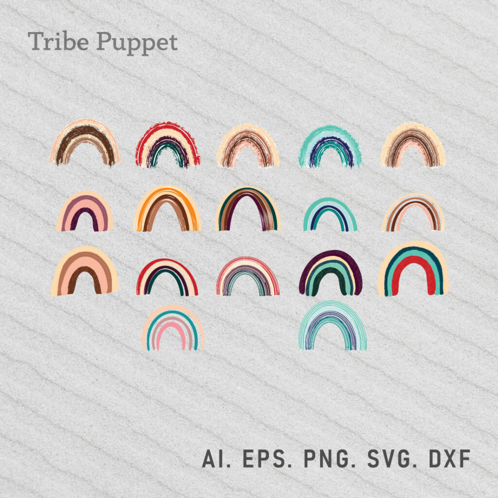 Boho Rainbow - MasterBundles