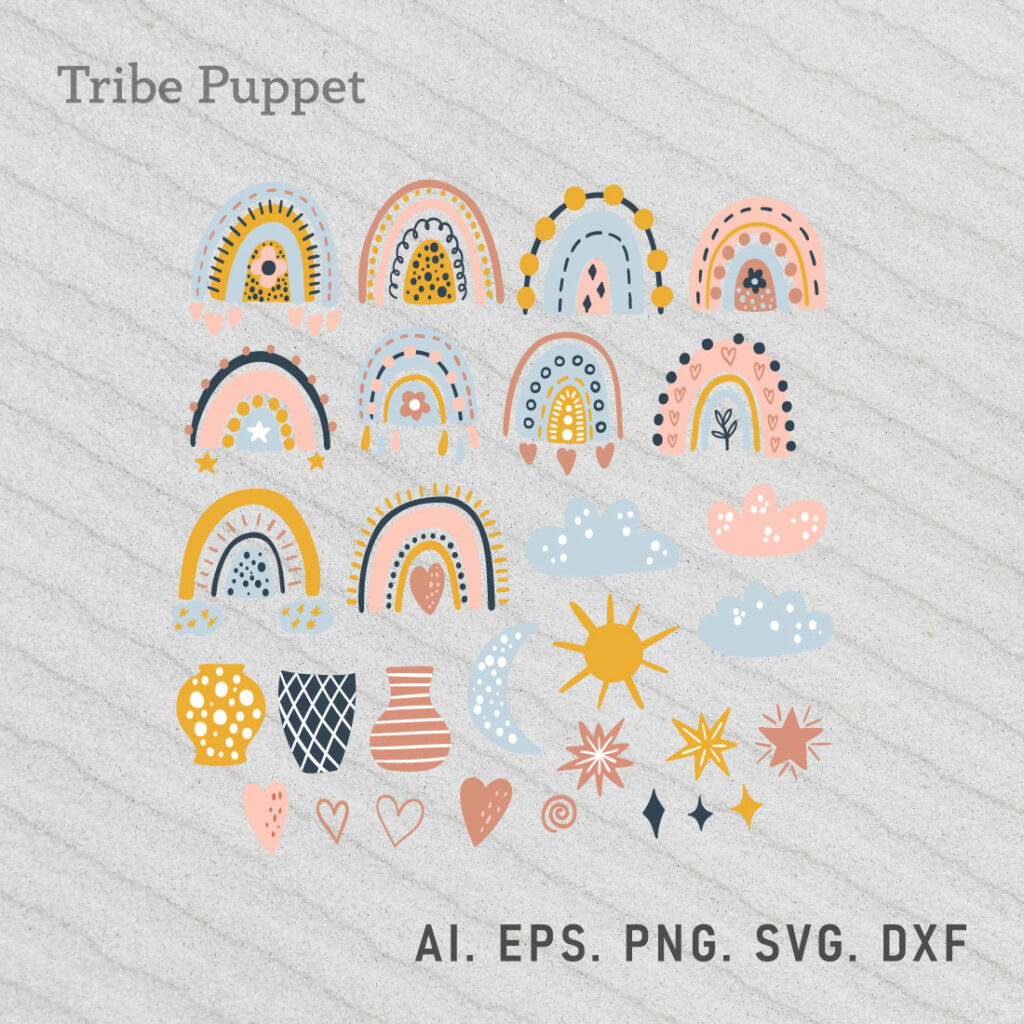 Boho Rainbow 04 - MasterBundles